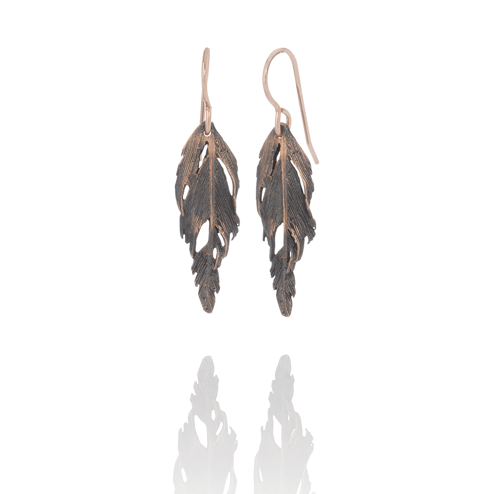 FALCON earrings - AURUM by Guðbjörg